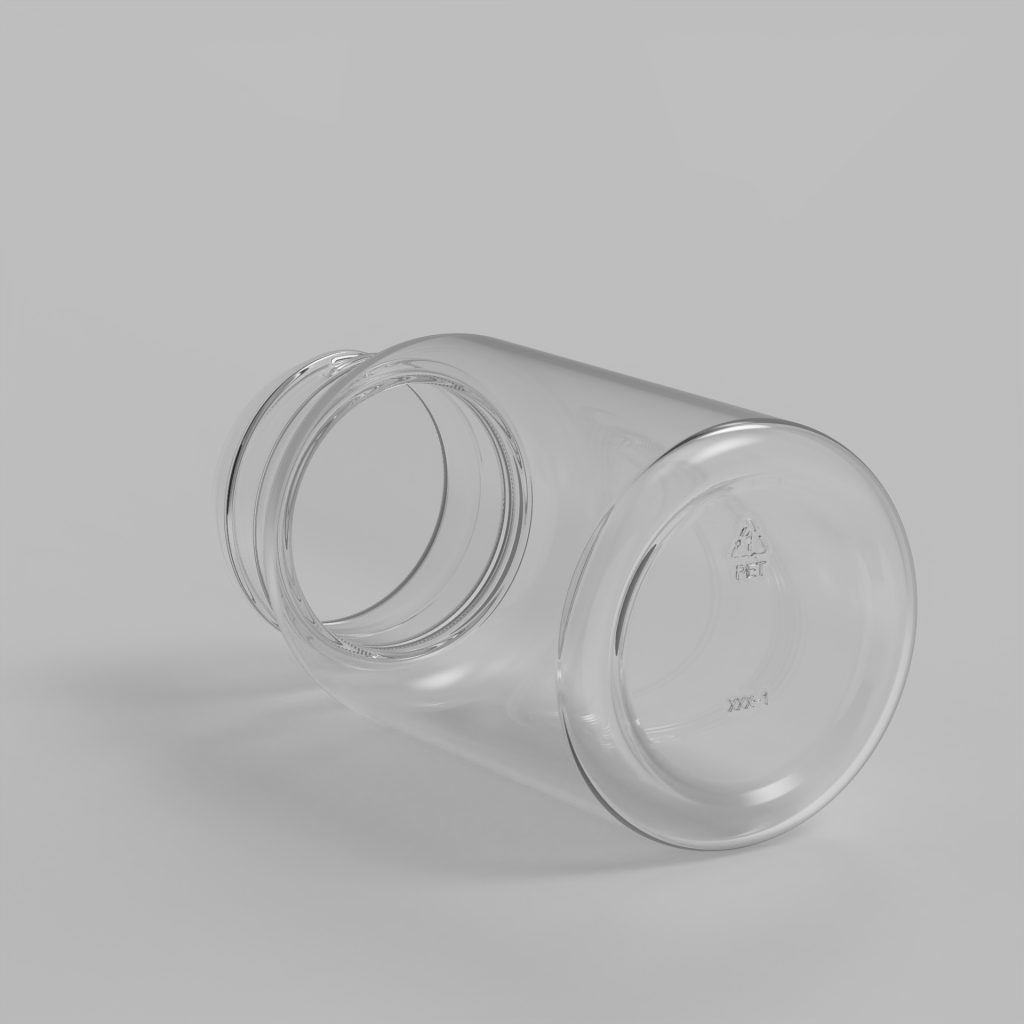 100cc Clear PET Bottle With 38mm Cap | RTCO Packaging