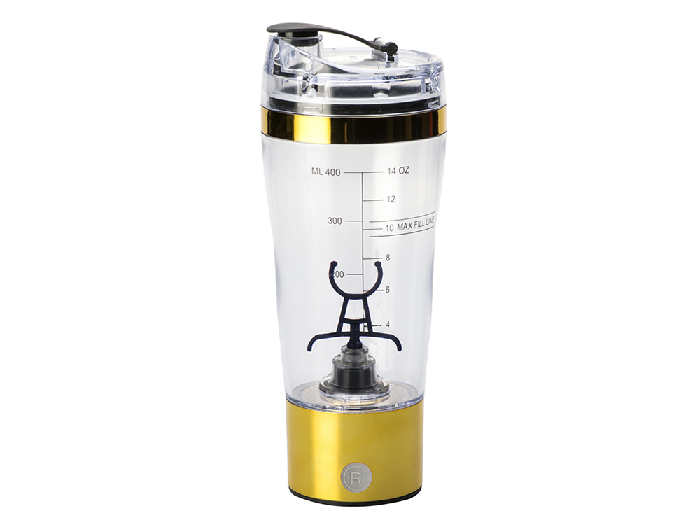 Golden Color Portable Protein Electric Shaker Bottle Mixer 500ml/700ml ...